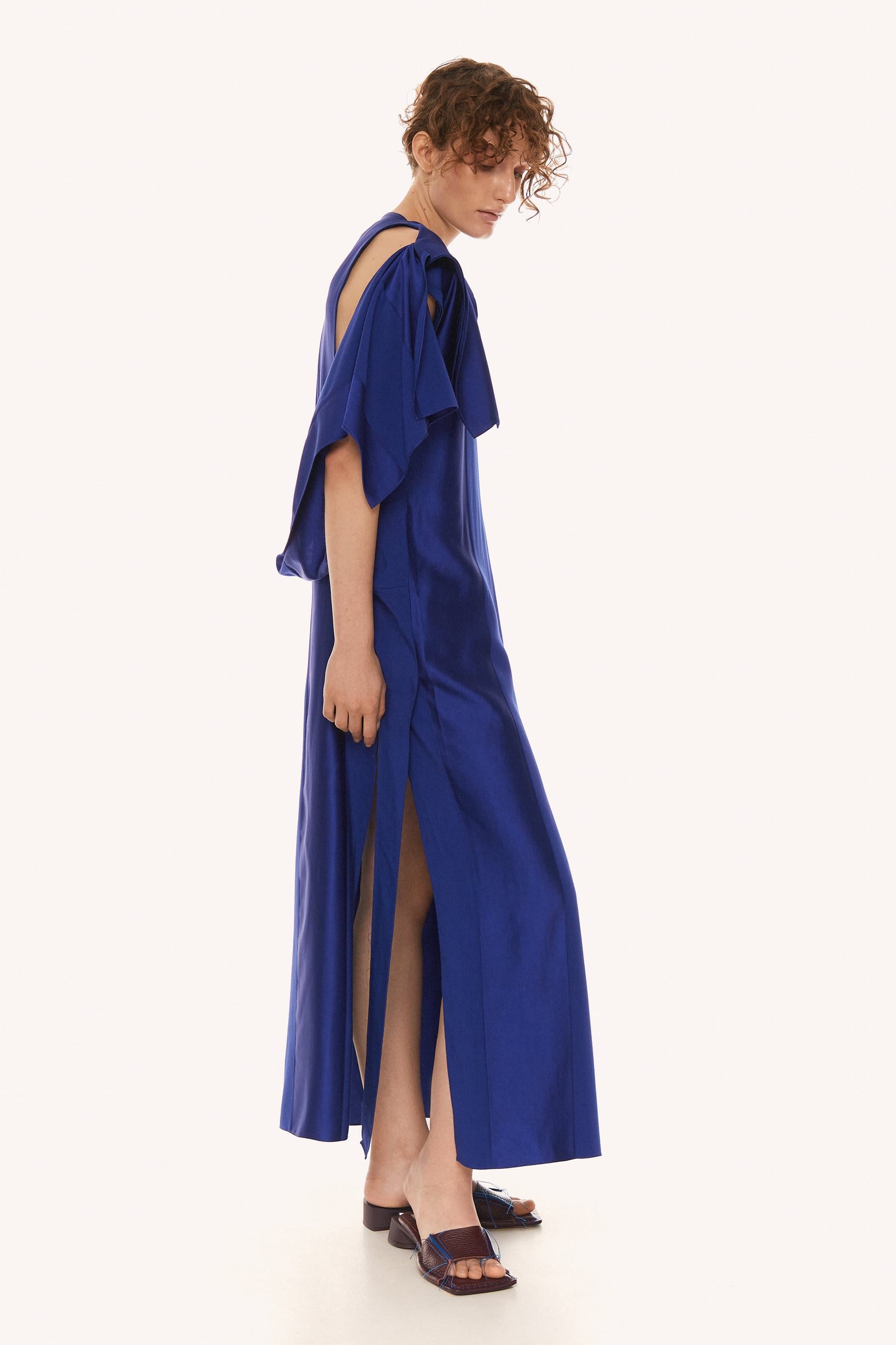 LITKOVSKA Gimlet Dress - Electric Blue